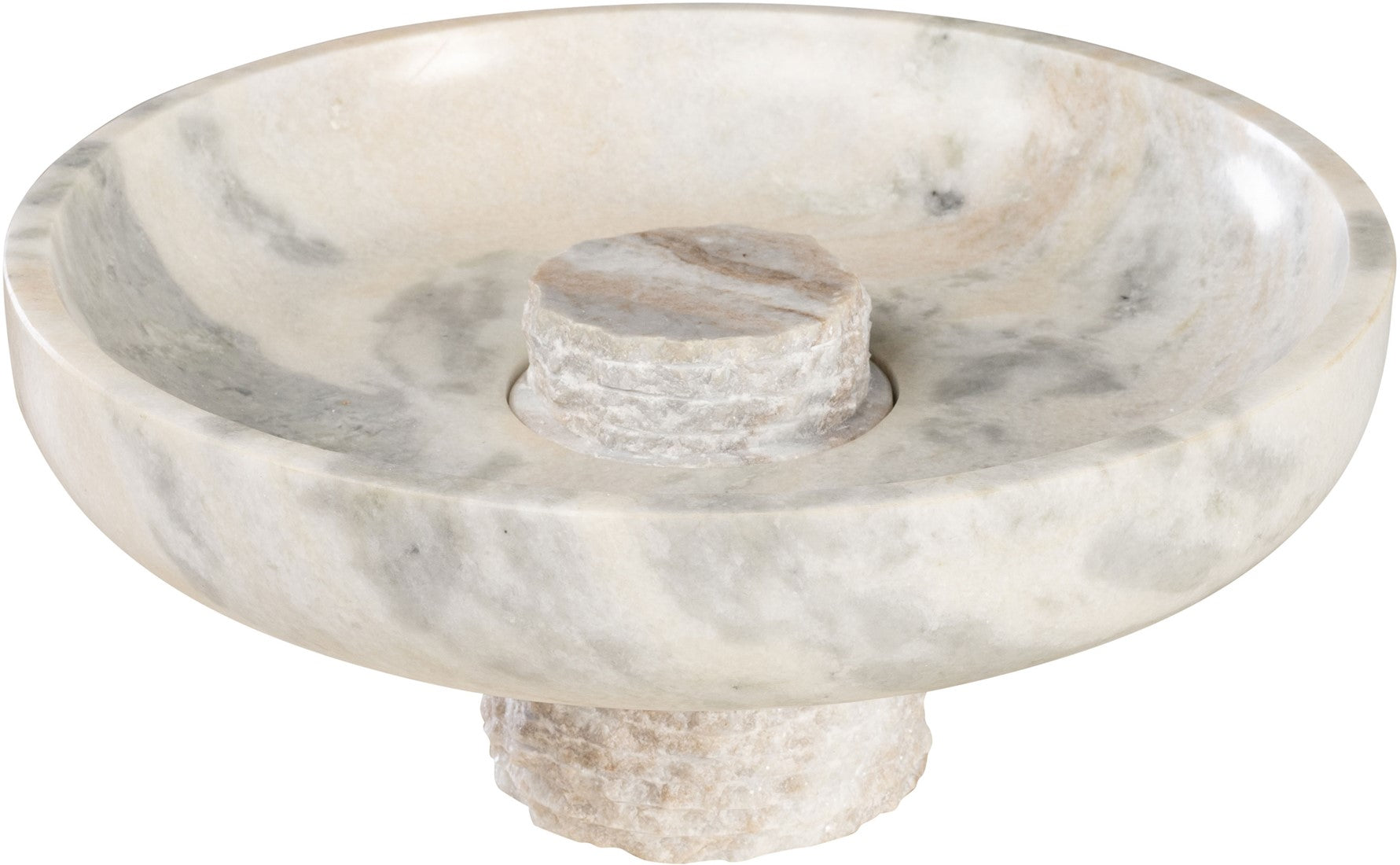 CHISEL PEDESTAL BOWL – Velvet Home Decor