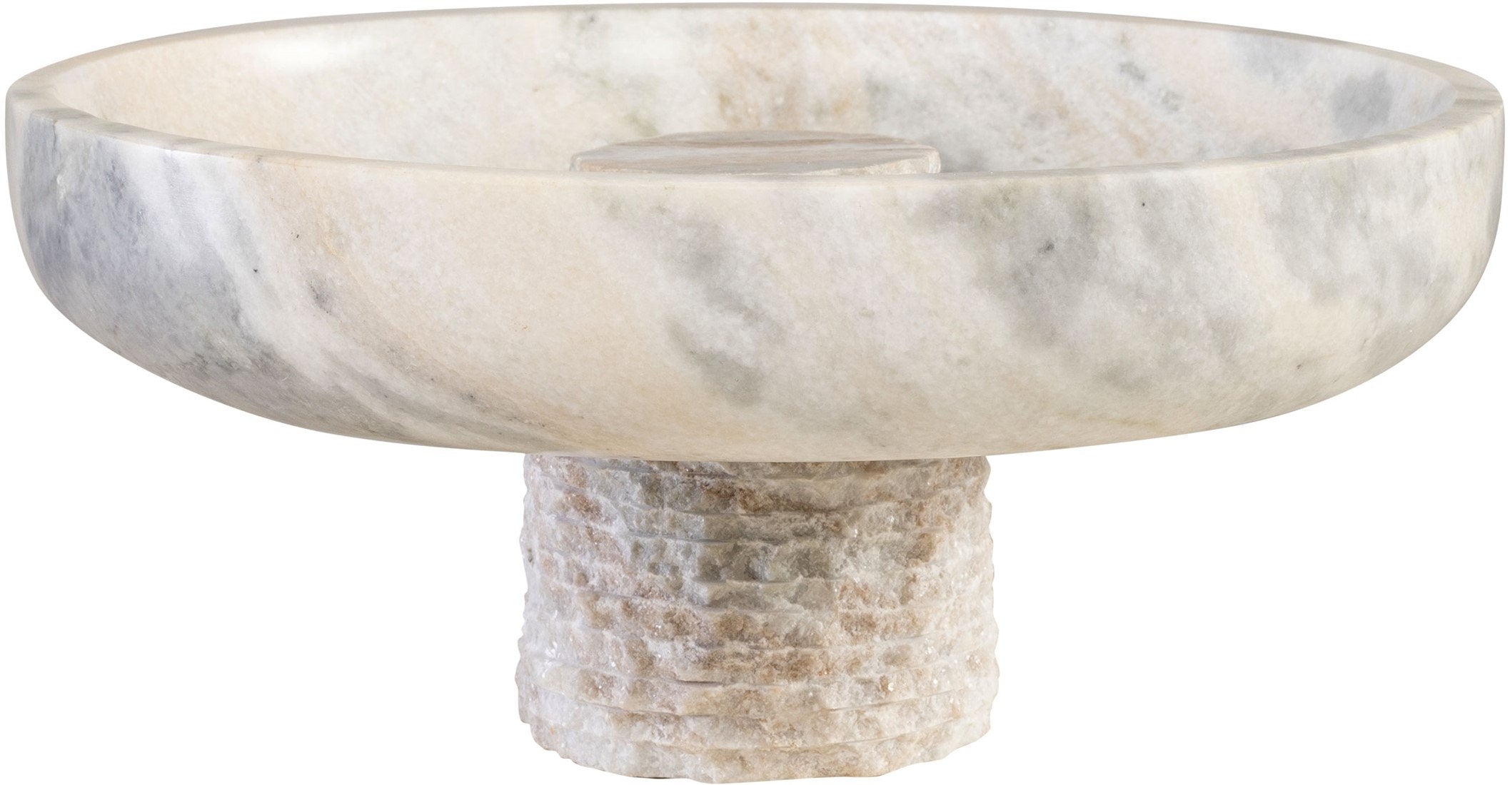 CHISEL PEDESTAL BOWL – Velvet Home Decor