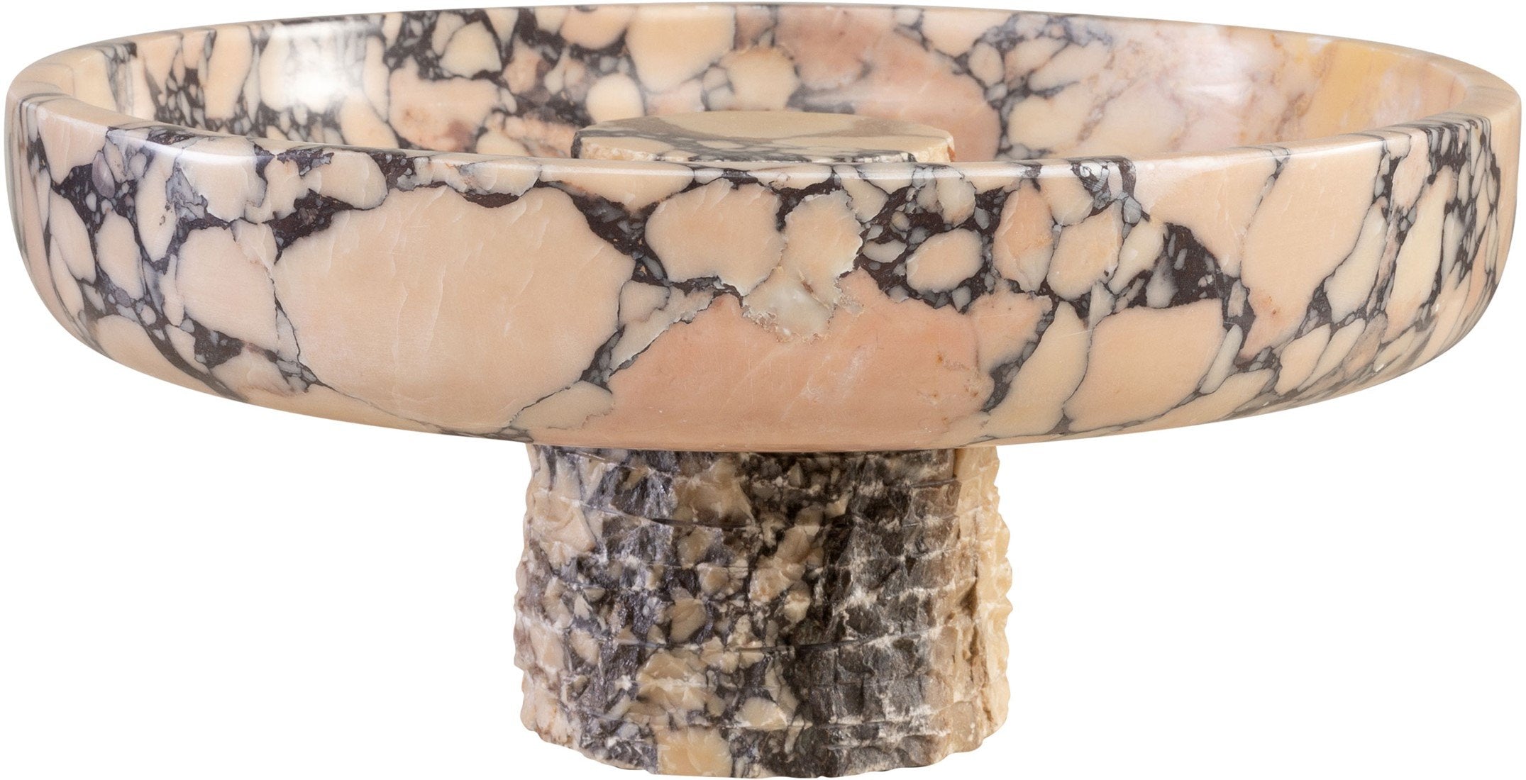 CHISEL PEDESTAL BOWL PB – Velvet Home Decor